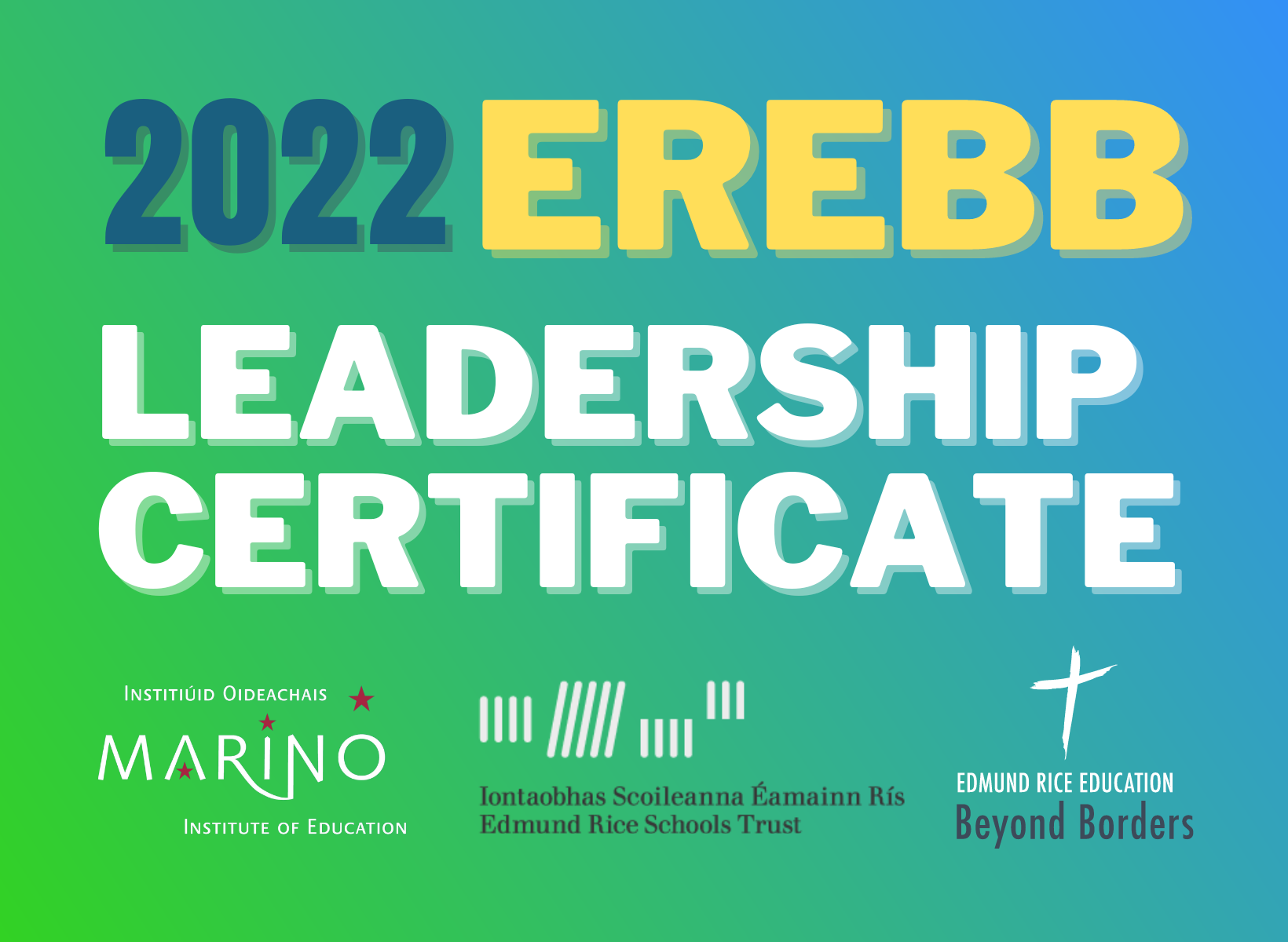 EREBB Online Leadership Certificate Programme 2022 - Edmund Rice Education